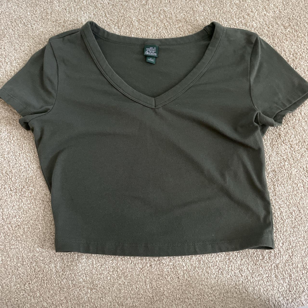 Target crop top size : small never worn | Depop