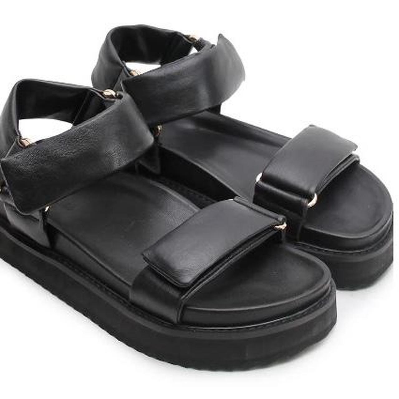 La Tribe Maja platform sandals size 40. Worn three... | Depop