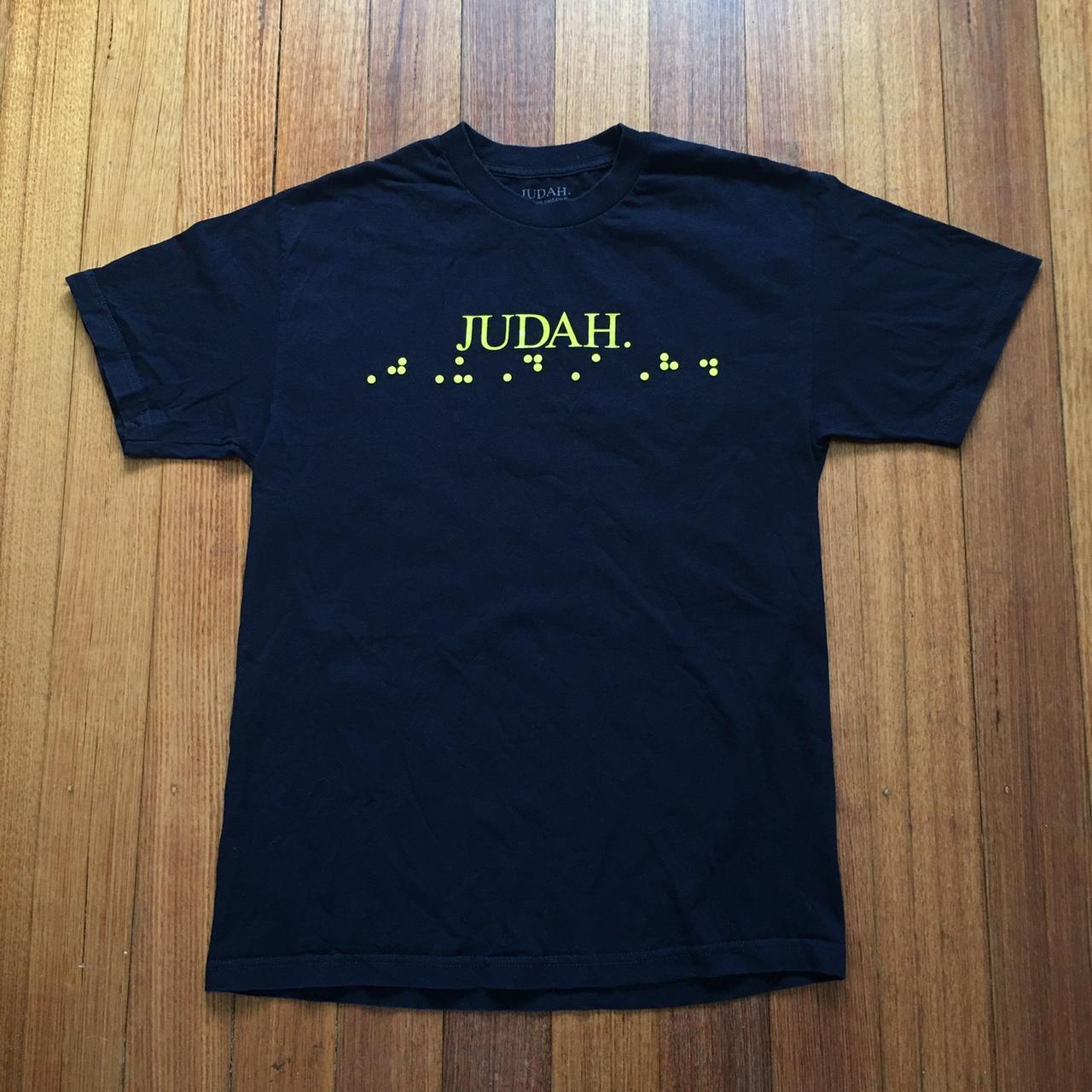 Judah “Braille” T-Shirt Mens Large Puff dots are... - Depop