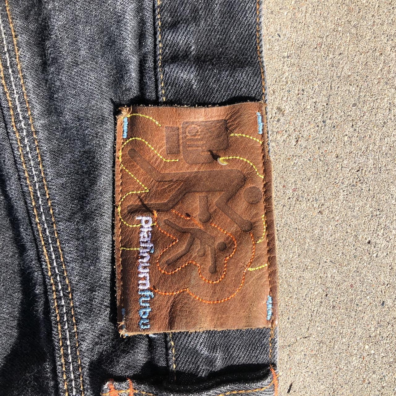 Baggy Muhammad Ali Fubu platinum jorts Excellent... - Depop