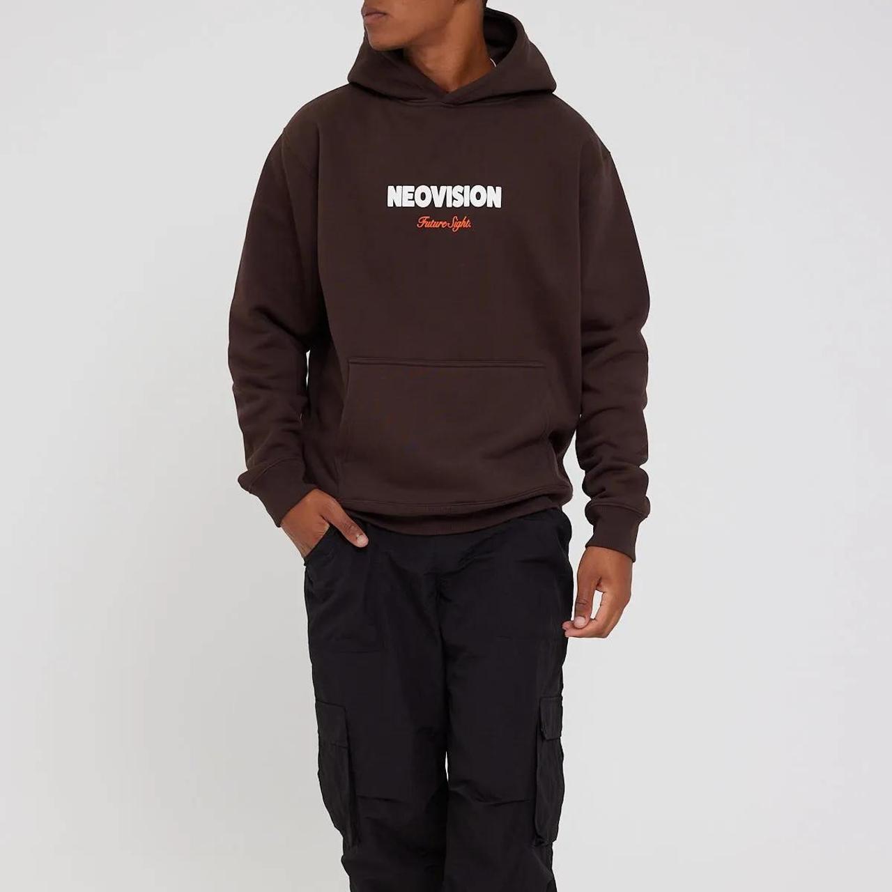 Neovision oversize jumper in Brown Size S BNWOT - Depop