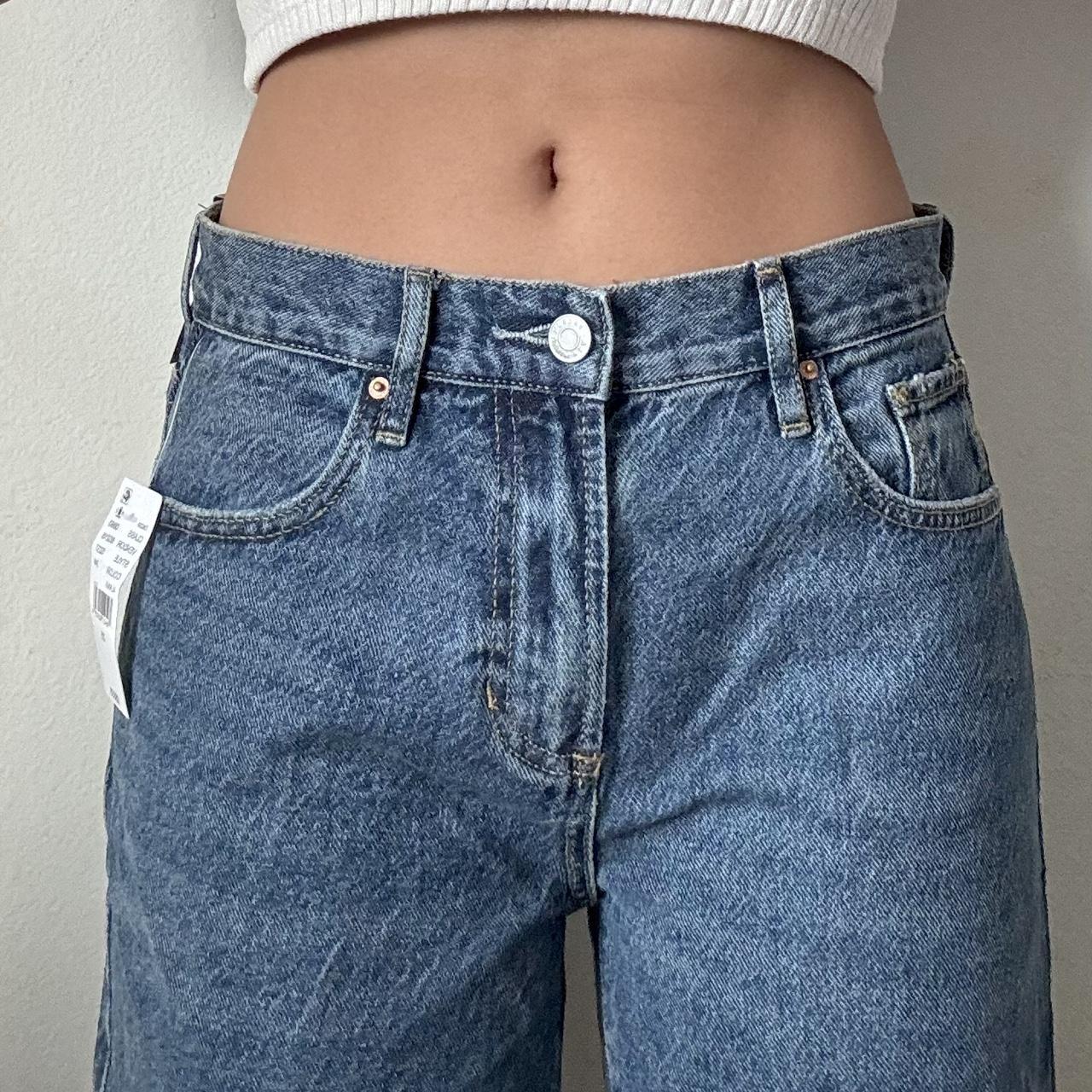pacsun low rise baggy flared jeans brand: pacsun... - Depop