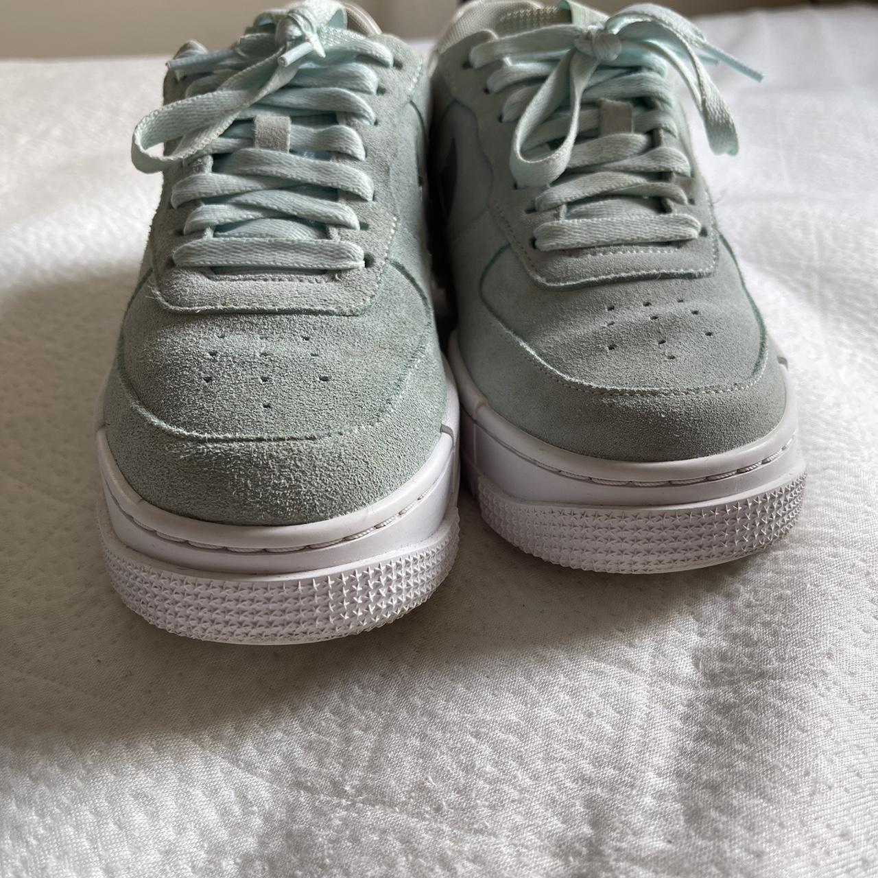 Nike AF1 Mint Green No Longer Sold Size 5.5... - Depop