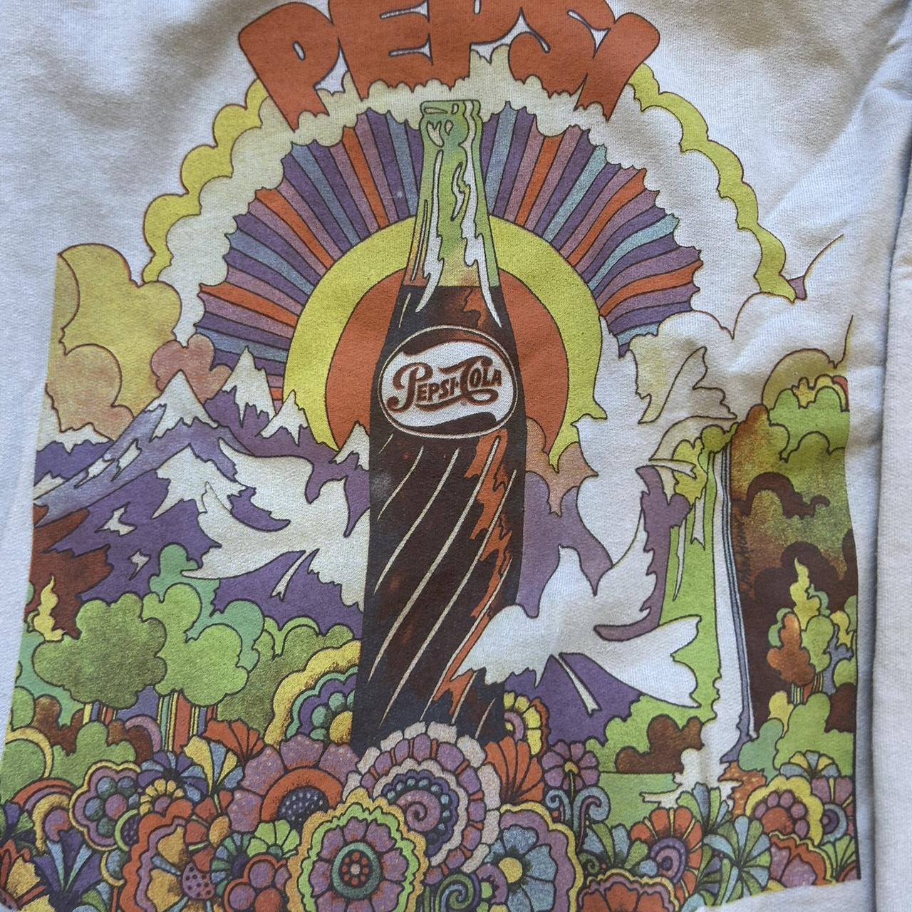 Pepsi vintage 70s graphic crewneck | Depop