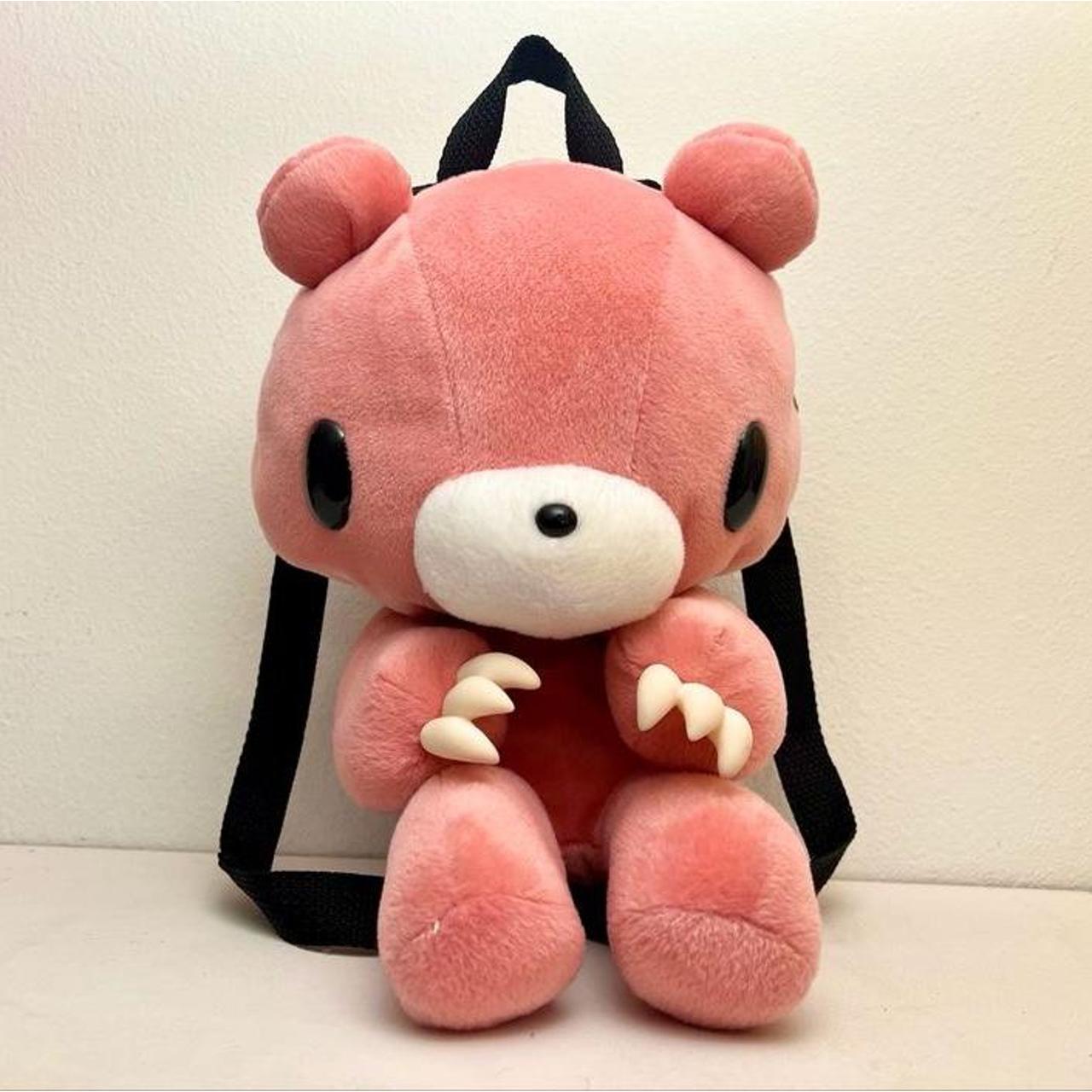 gloomy bear plush bag, domo kun backpack, domo kun... - Depop