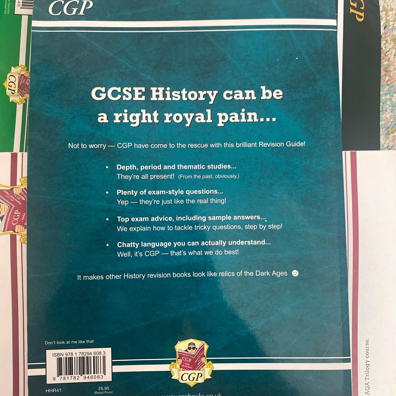 Gcse history revision guide cgp - Depop