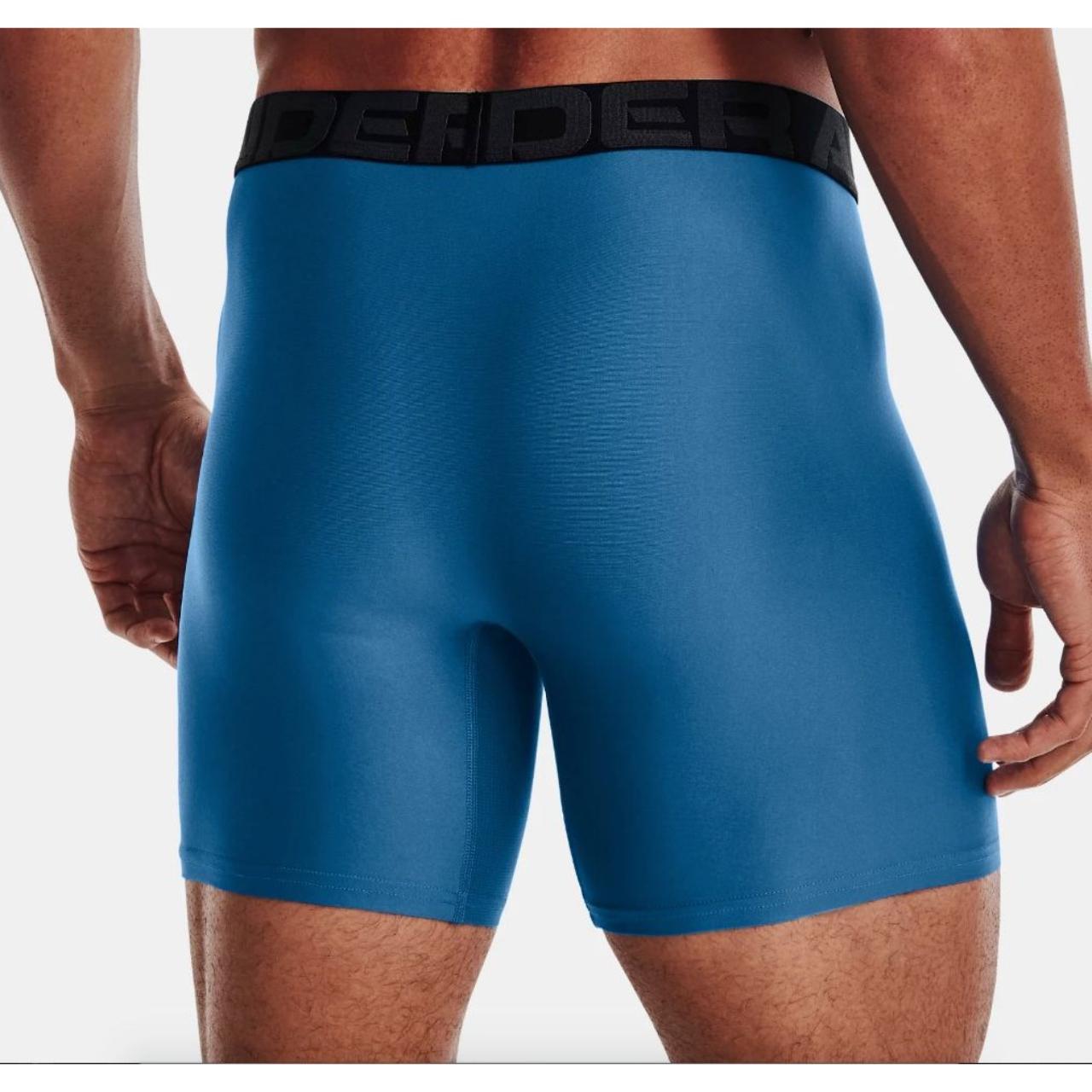 Under Armour Men's Black and Blue Boxers-and-briefs | Depop