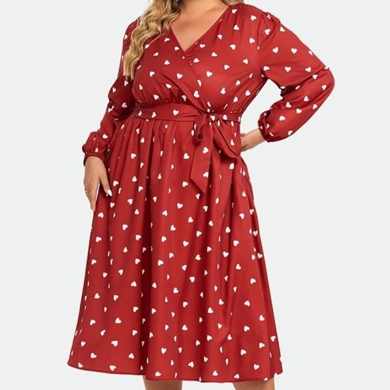 Women’s BloomChic Heart Maxi Dress Size - UK... - Depop