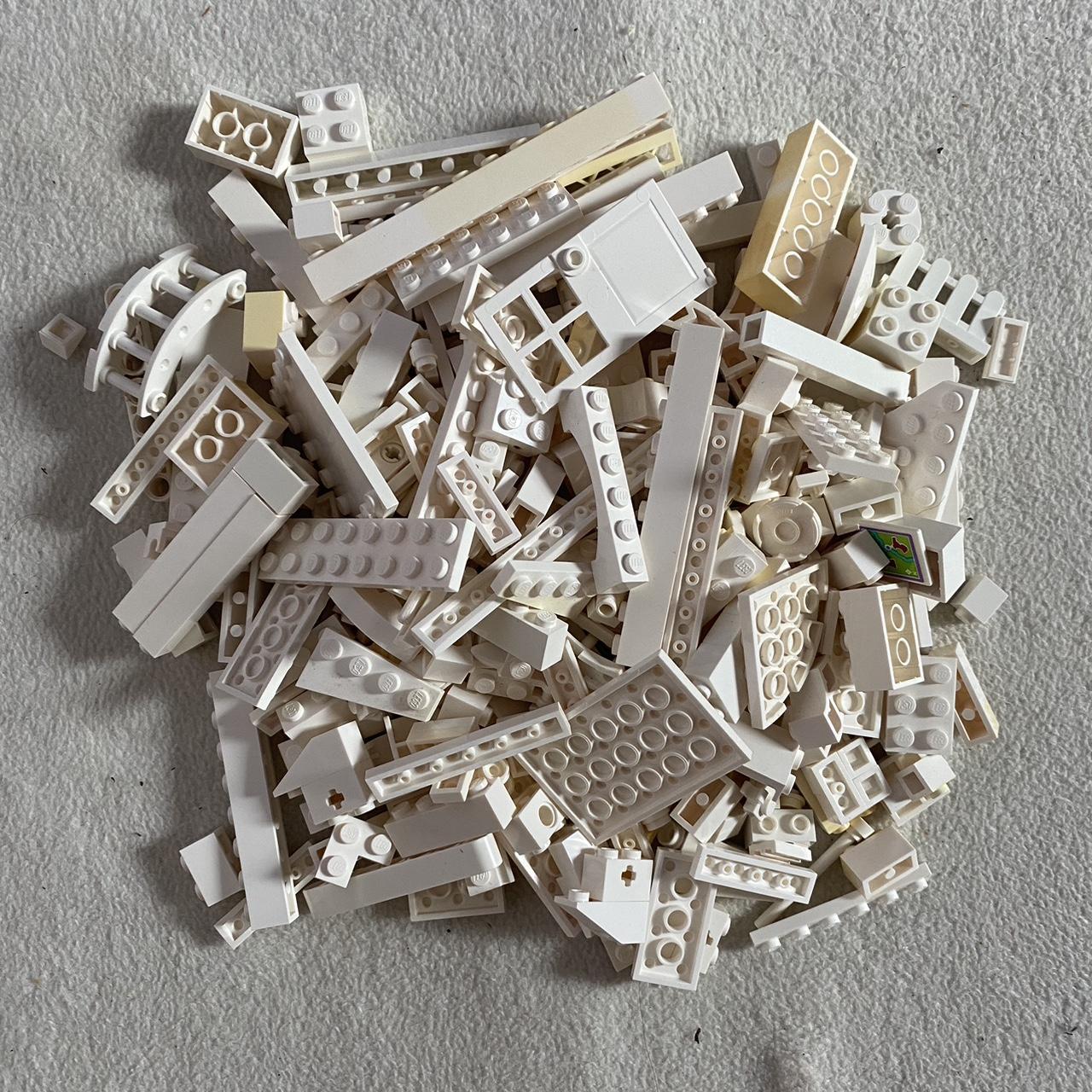 White Lego bricks,excellent Message with any... - Depop