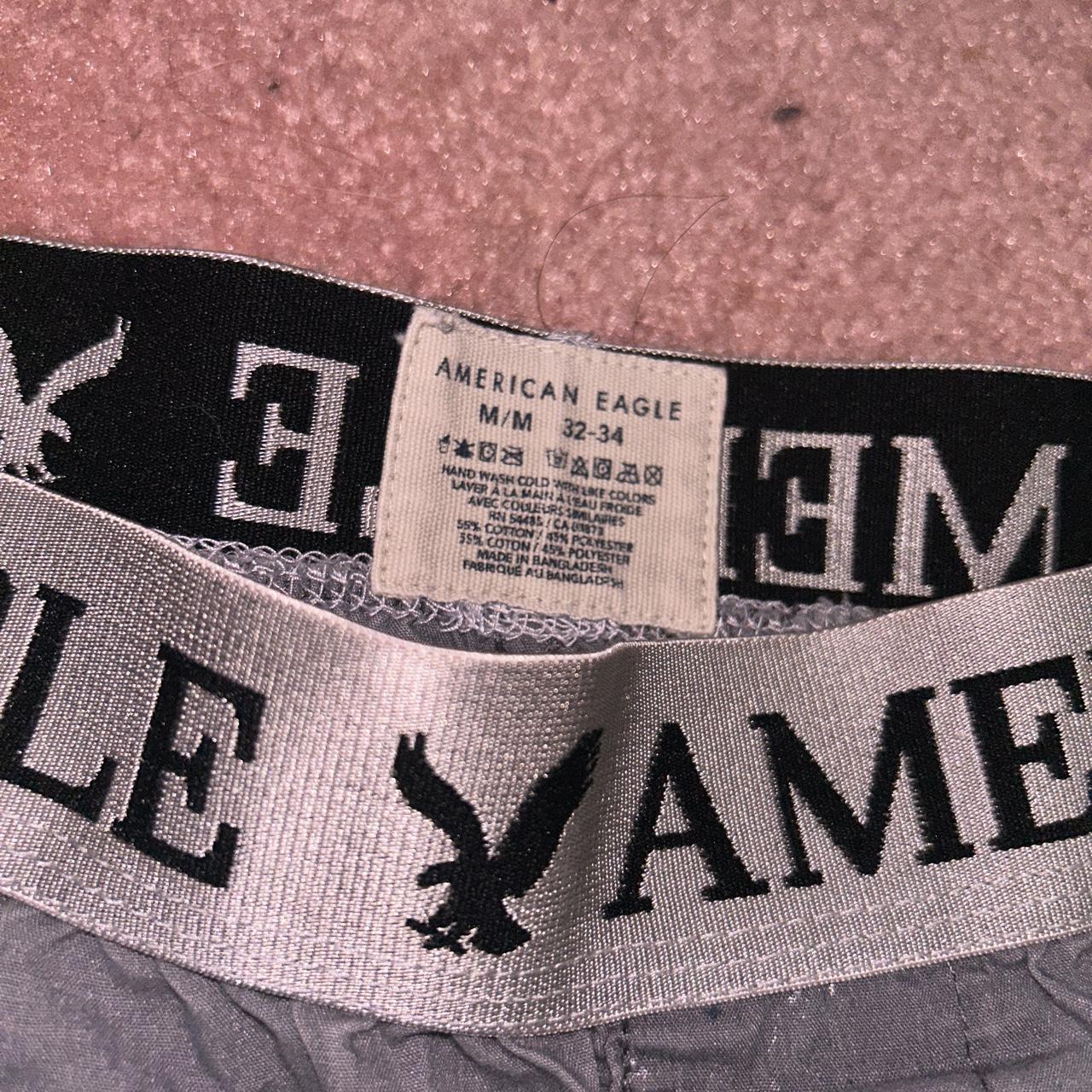 AE gray boxers - Depop