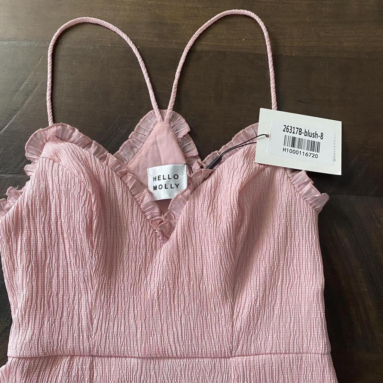 Blush pink dress from Hello Molly NWT!! Perfect for... - Depop