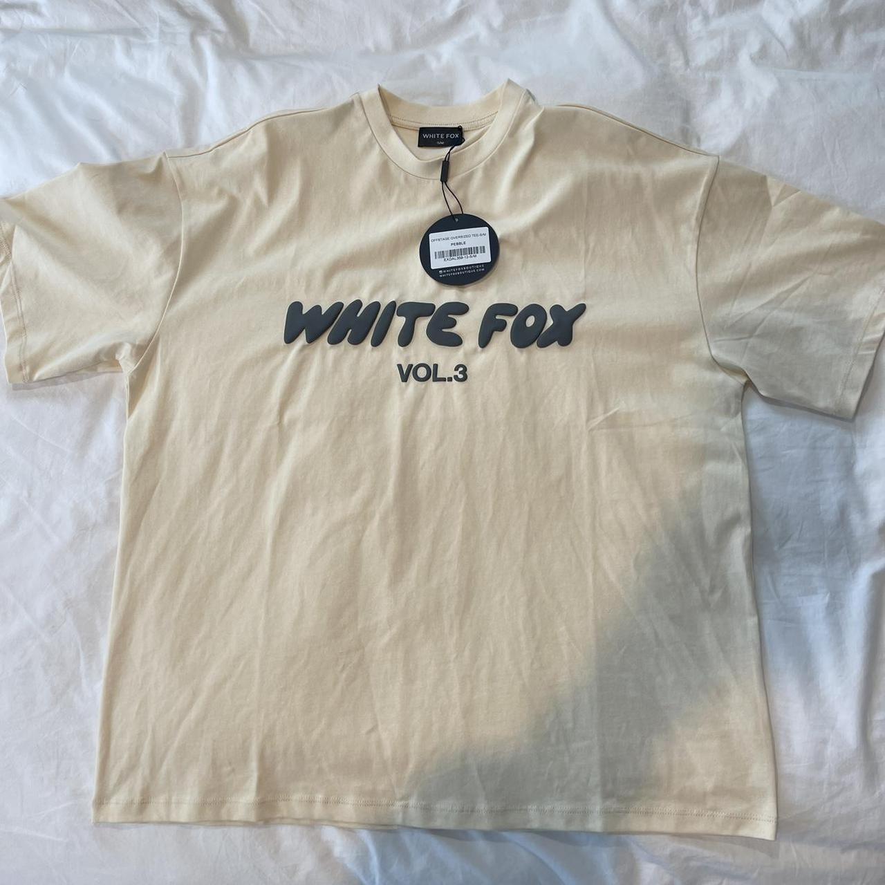 BNWT White fox tee Size s/m Pm for shipping deets - Depop