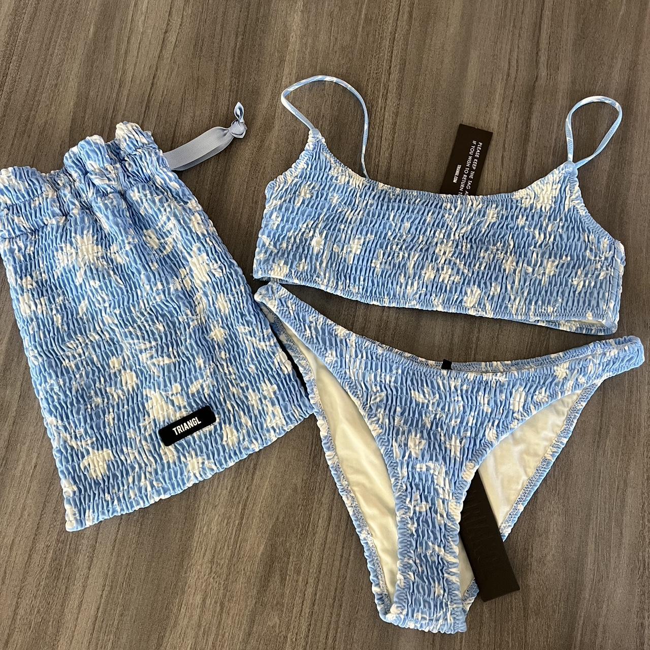 Triangl inesa marina bikini set Both size Medium... - Depop