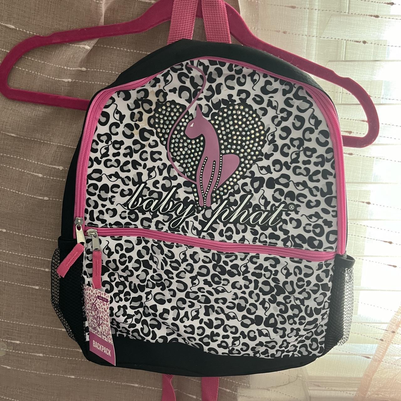 Baby phat Kids backpack has a stain. Never used before. - Depop