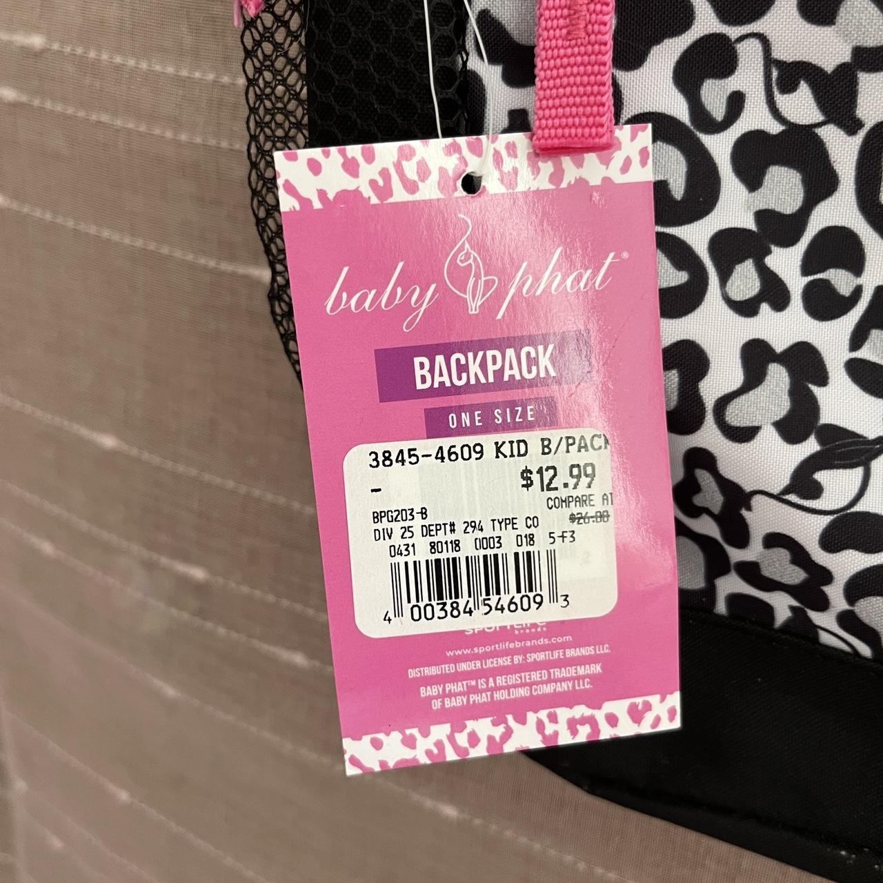 Baby phat Kids backpack has a stain. Never used before. - Depop