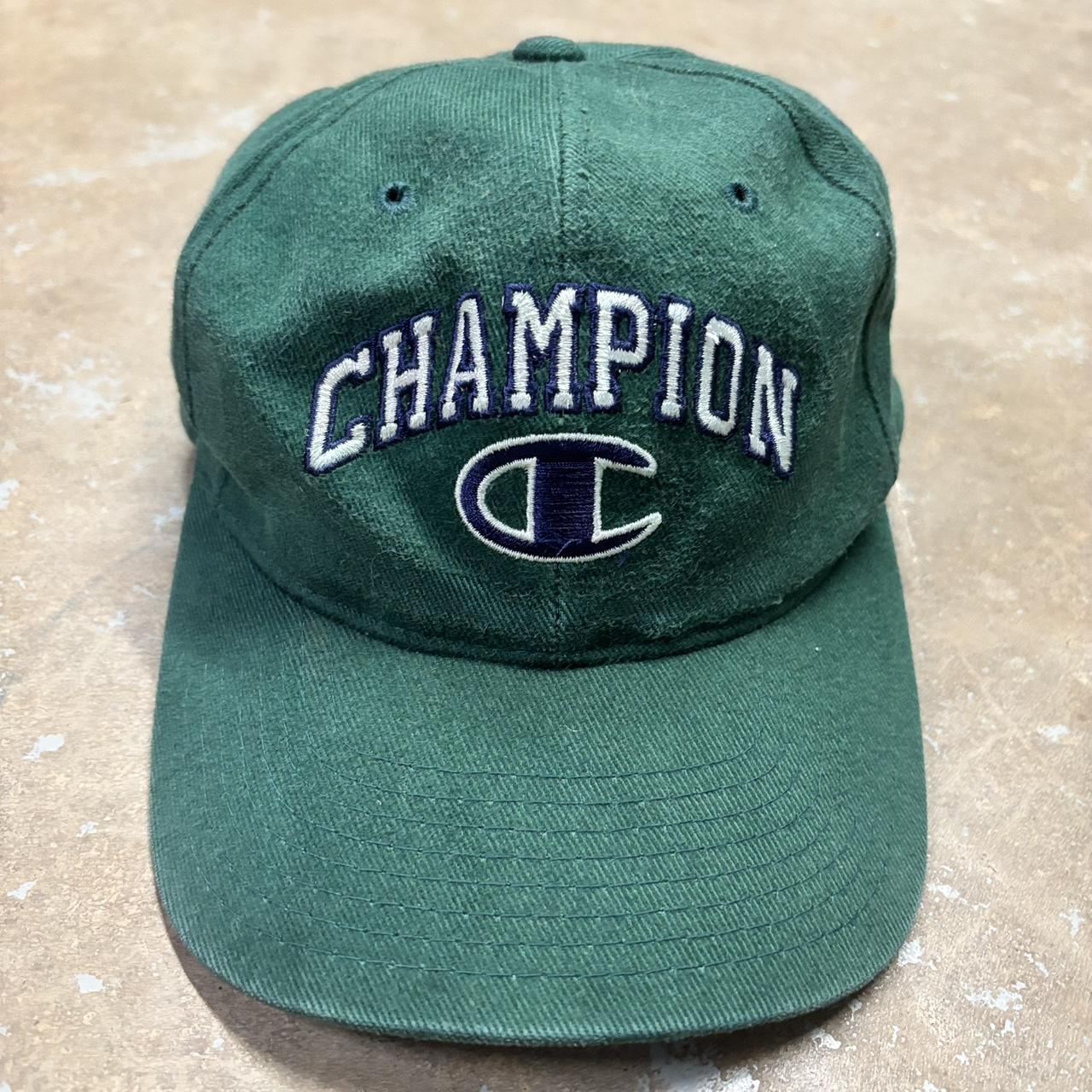 Vintage 80s Champion SnapBack cap Size - fits all... | Depop