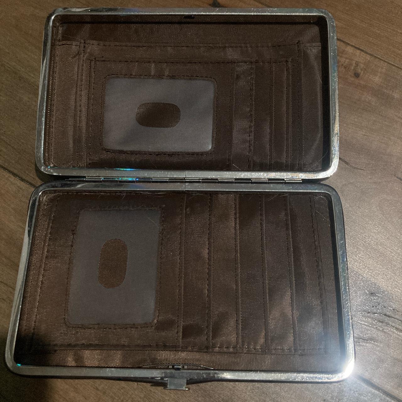 Affliction Women's Brown and Cream Wallet-purses | Depop