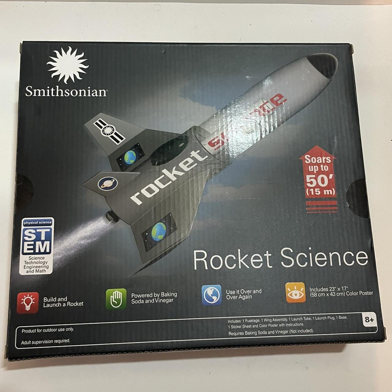 Smithsonian rocket science rocket builder toy set... - Depop Smithsonian rocket science rocket builder toy set... - Depop