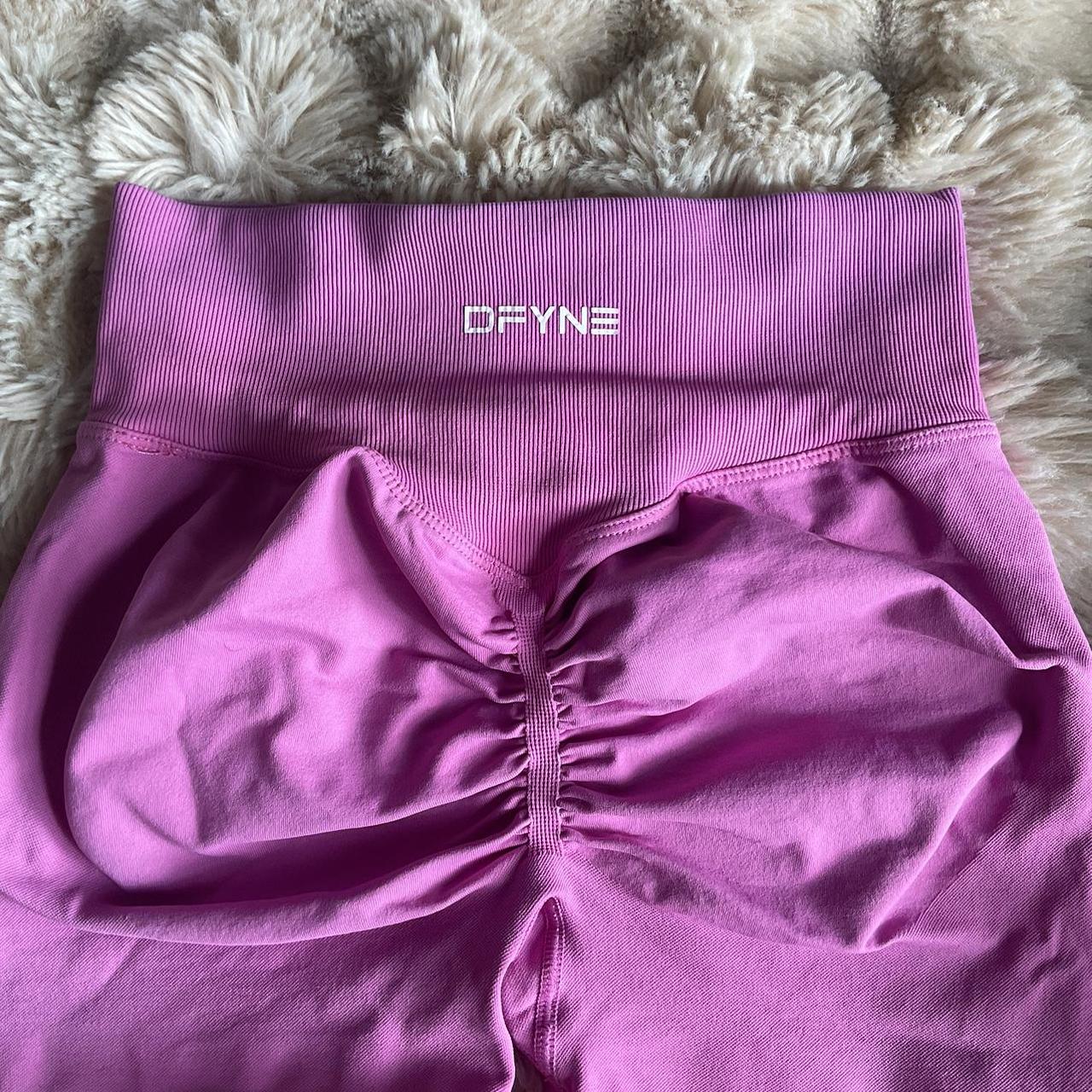DYFNE Dynamic pink shorts, size xs Worn once, great... | Depop