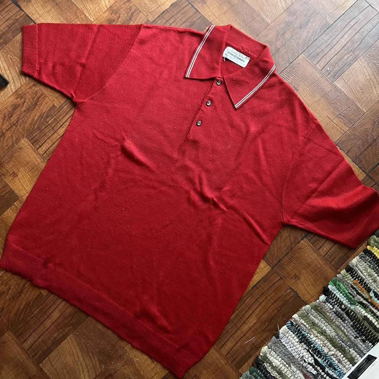 American Vintage Men's Red Polo-shirts | Depop