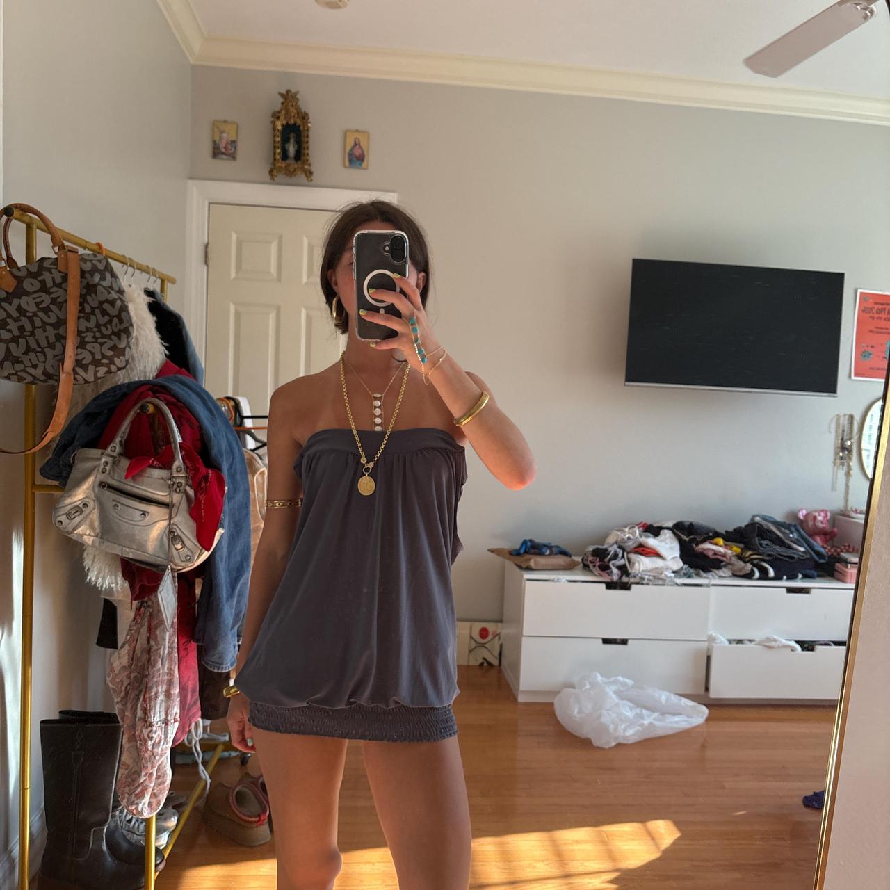 STUNNING vintage bubble top\dress Giving Isabel... | Depop