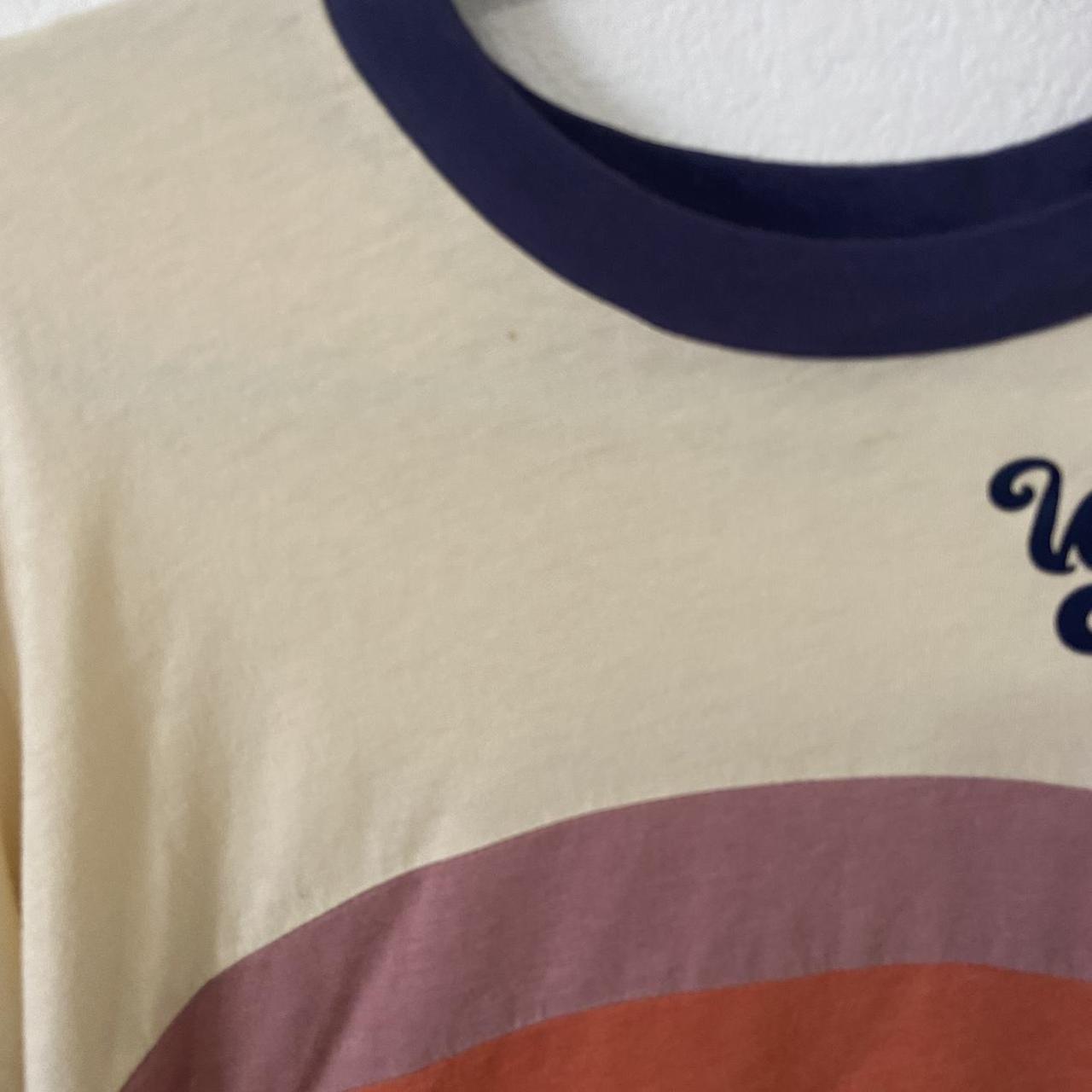 Camp Collection retro ringer tshirt tee shirt... - Depop