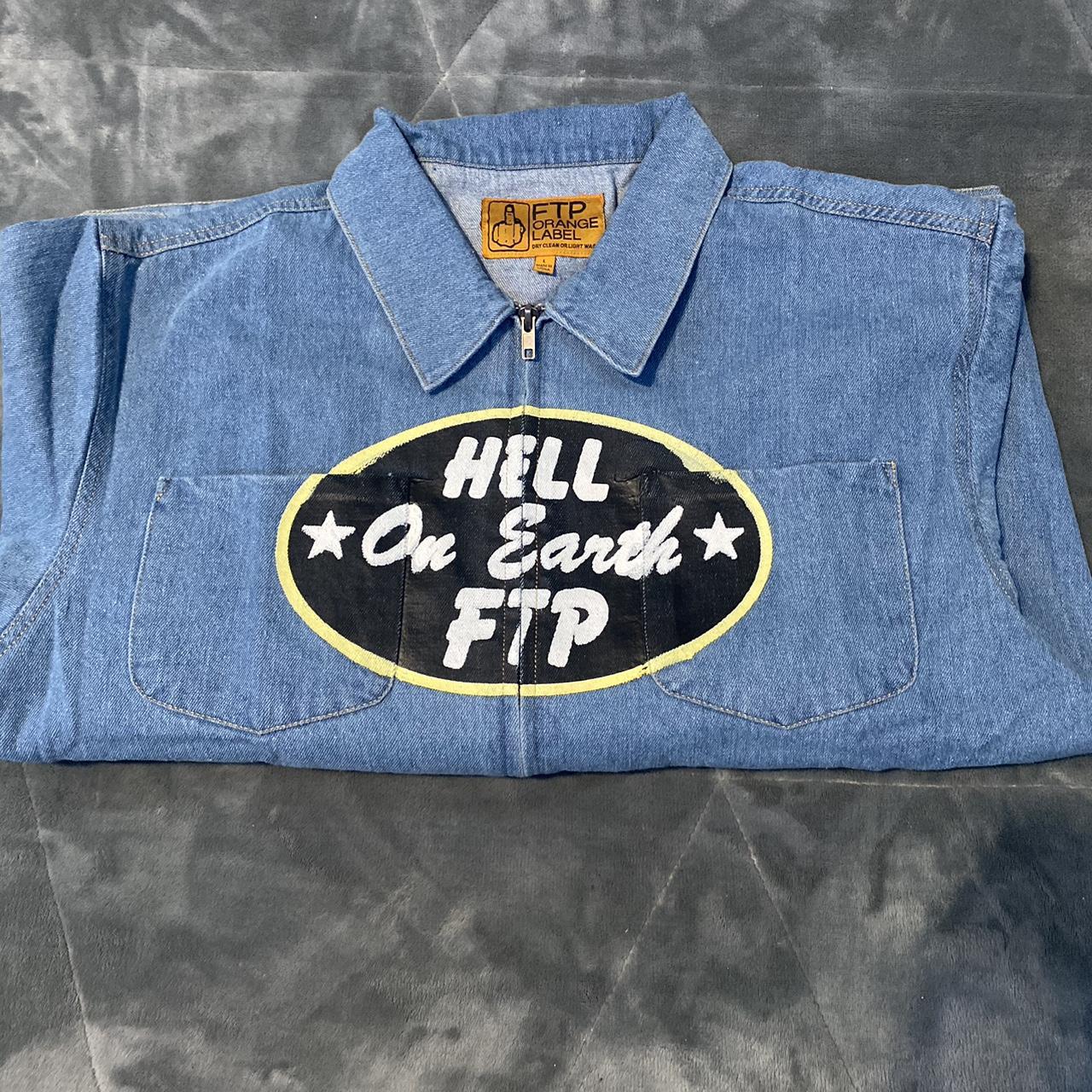 Hell on earth denim jacket deadstock just took out... - Depop