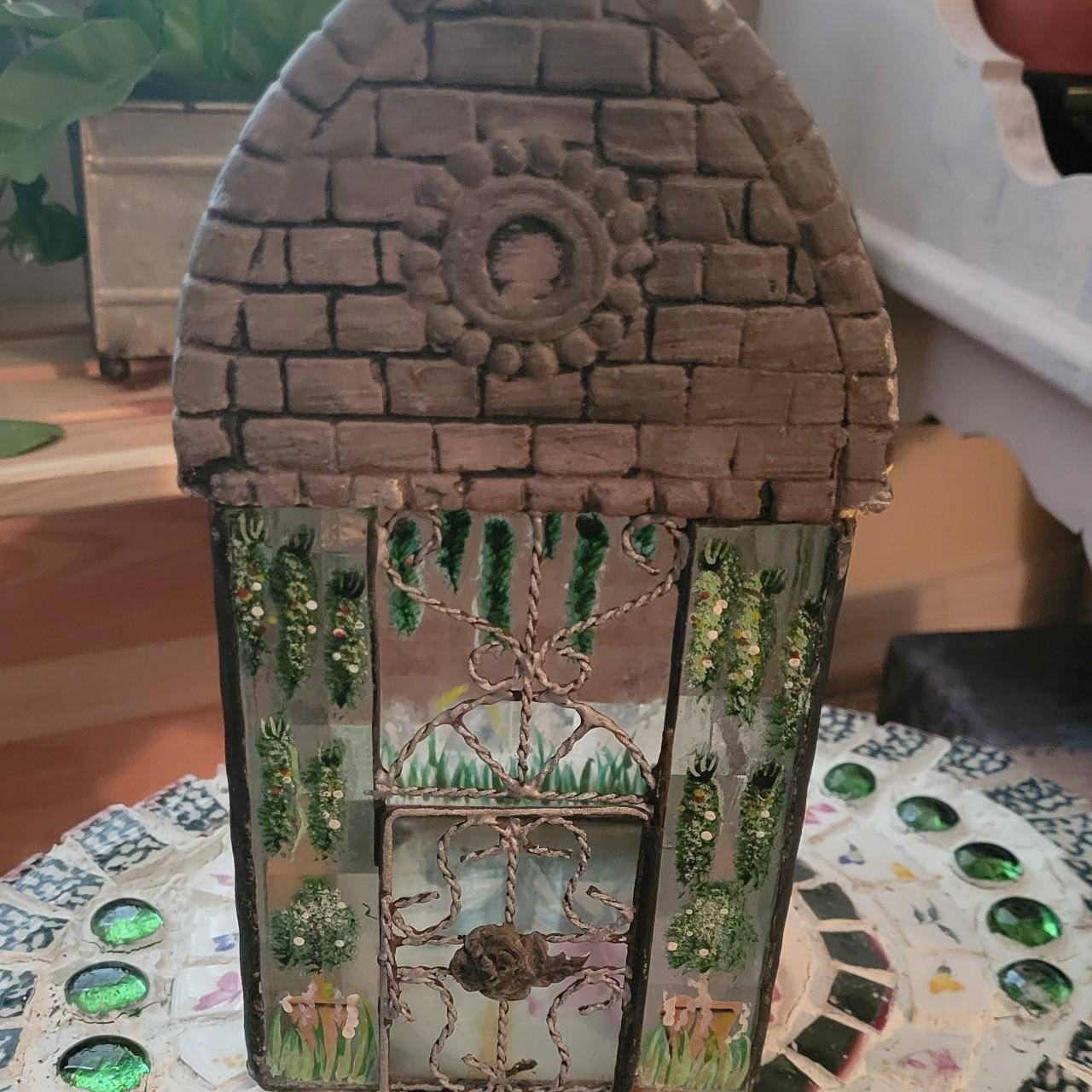 rare tiny tea light house absolutely gorgeous one... - Depop