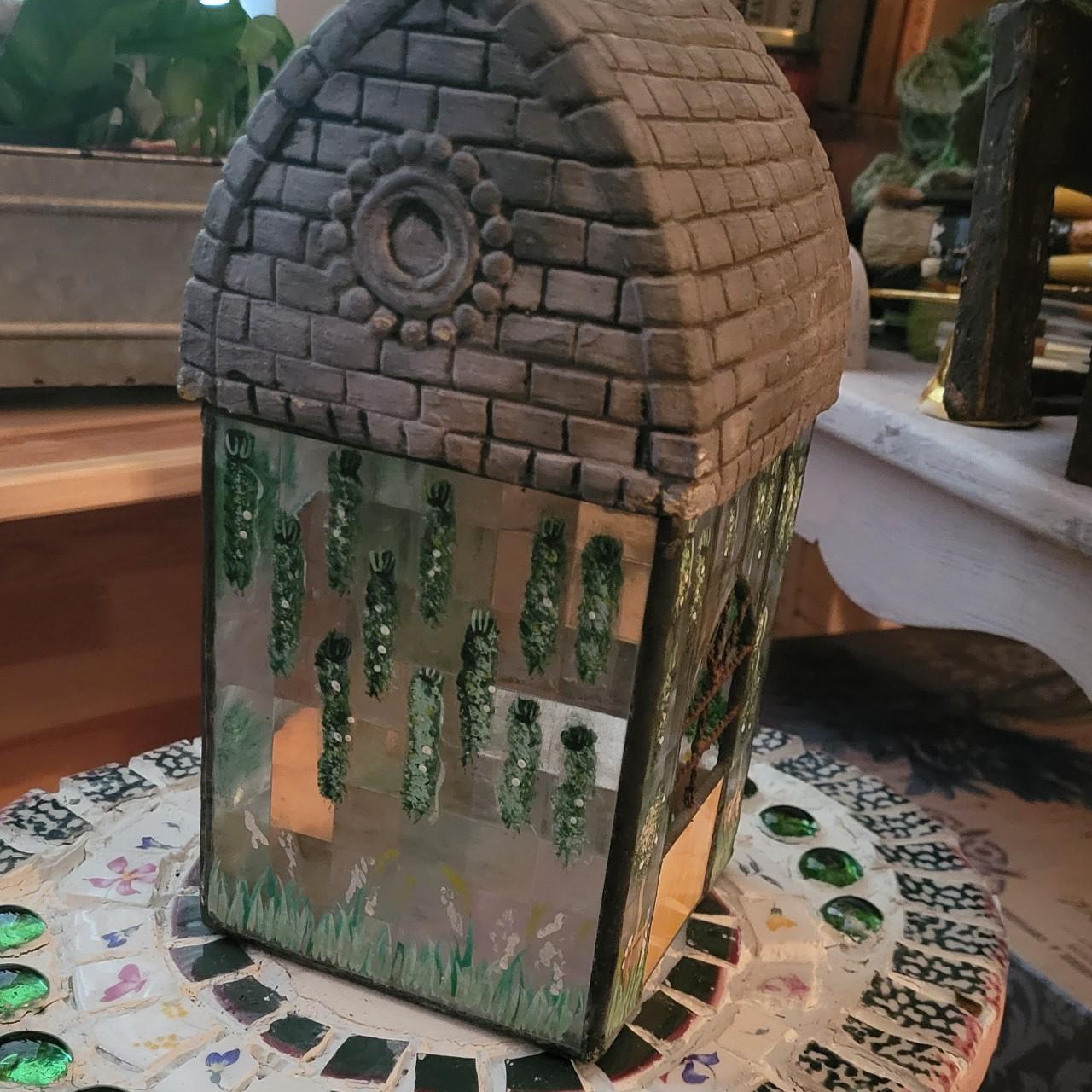 rare tiny tea light house absolutely gorgeous one... - Depop