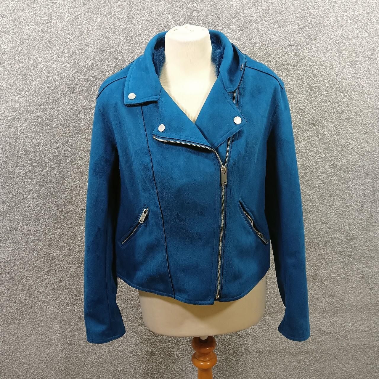 George Women's Blue Jacket | Depop