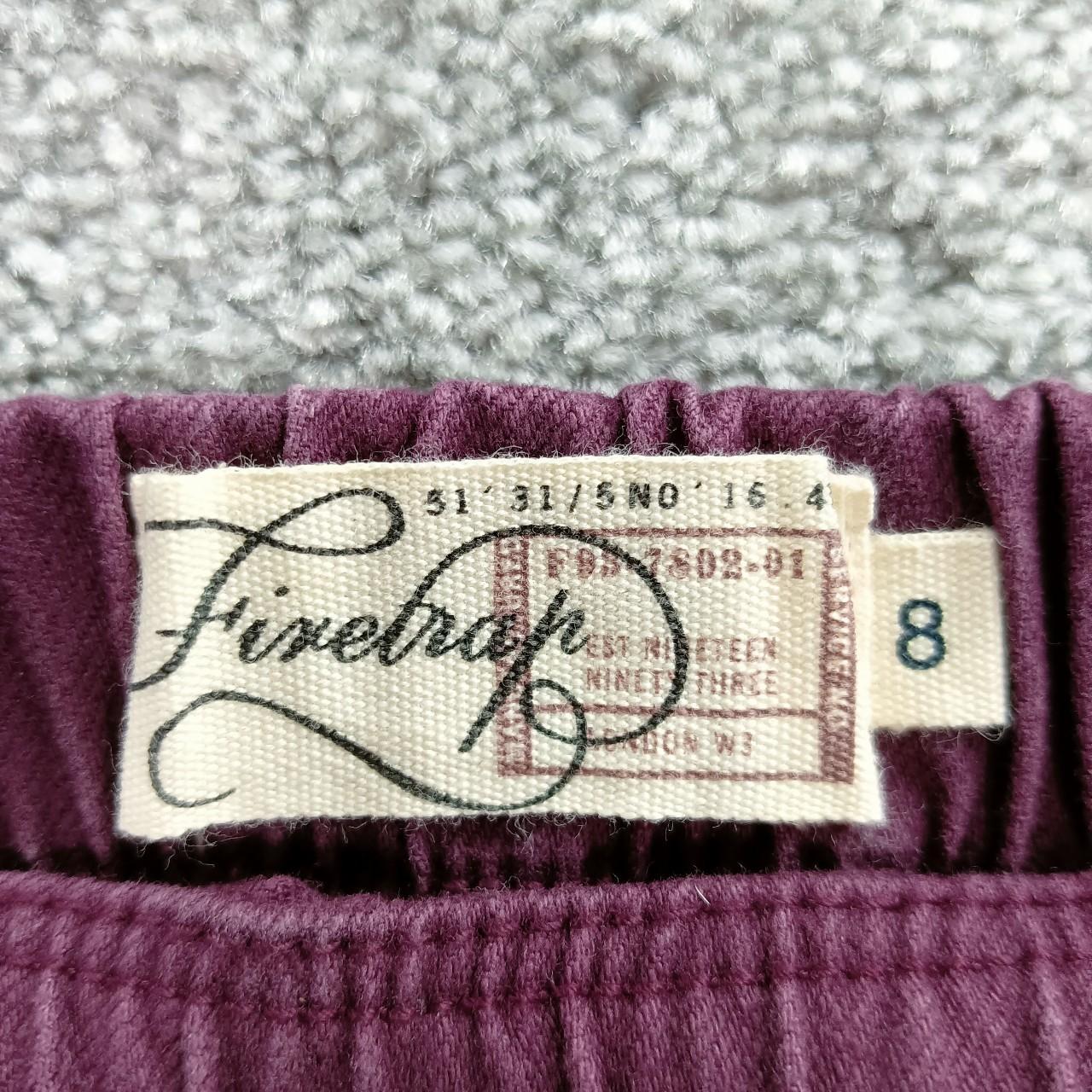 FIRETRAP BURGUNDY DENIM MINI SKIRT STRETCH DENIM... - Depop