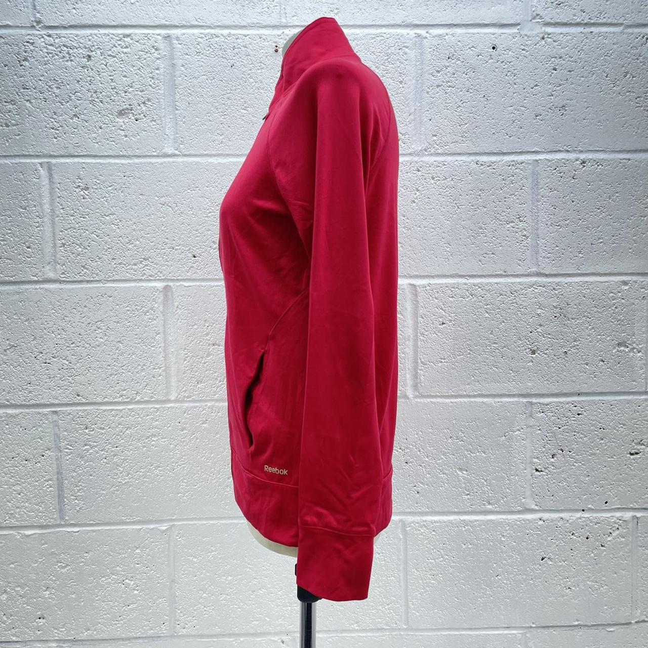 REEBOK HOT PINK SPORTS JACKET Y2K ACTIVEWEAR GYM... - Depop