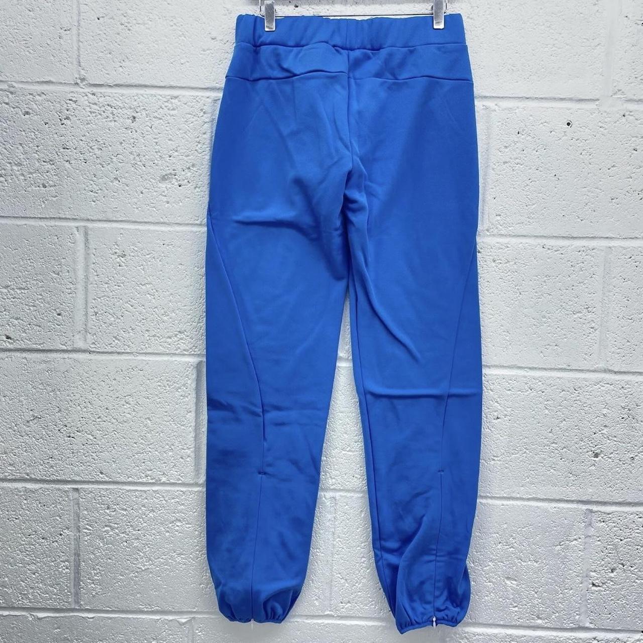 KAPPA BLUE TRACKSUIT BOTTOMS STRAIGHT LEG CUFFED... - Depop