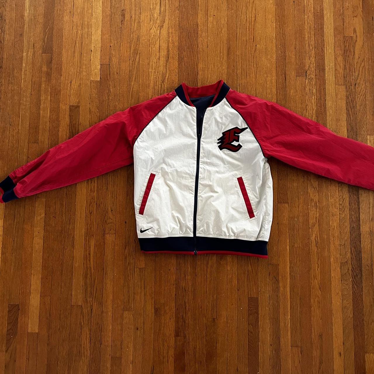 Rare NIKE ENGLAND I soccer track jacket Reversible... - Depop