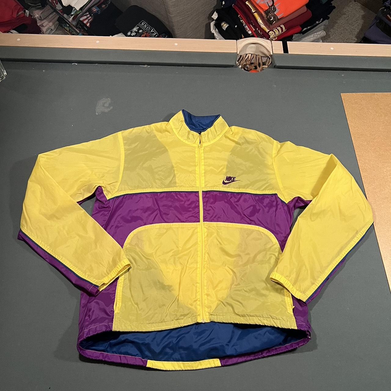 Vintage 90s Nike ACG zip up windproof, windbreaker,... - Depop