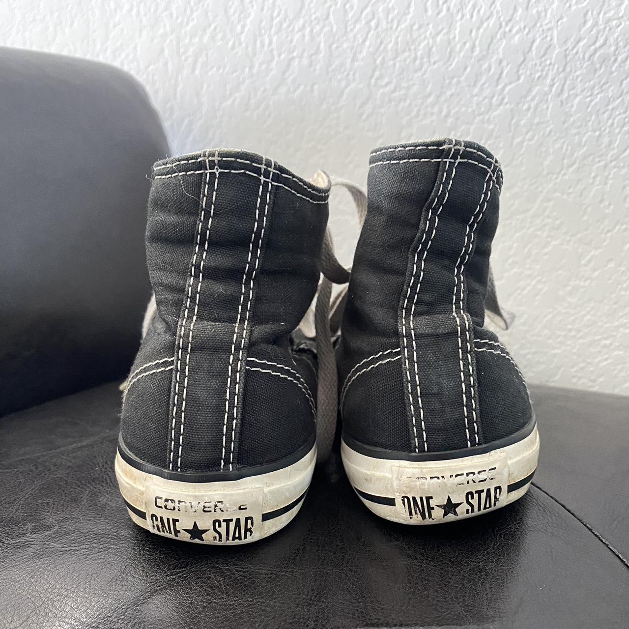 converse one star high top sneakers -size 3/3.5,... - Depop