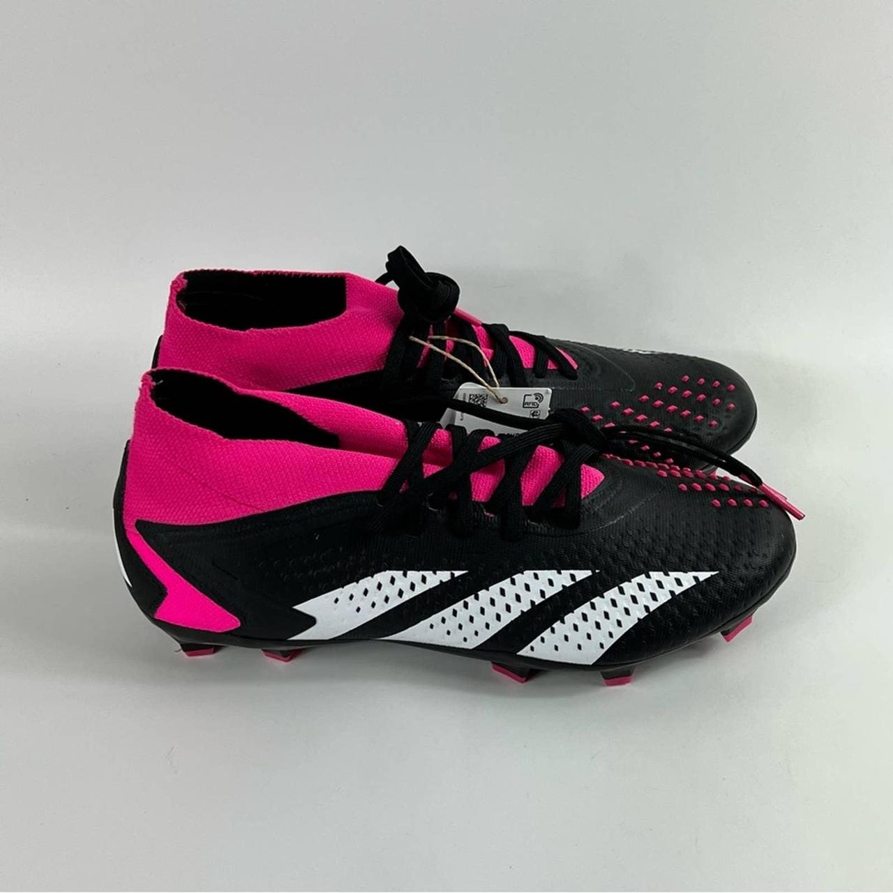 adidas Predator Accuracy.2 FG Black Pink Cleats... - Depop