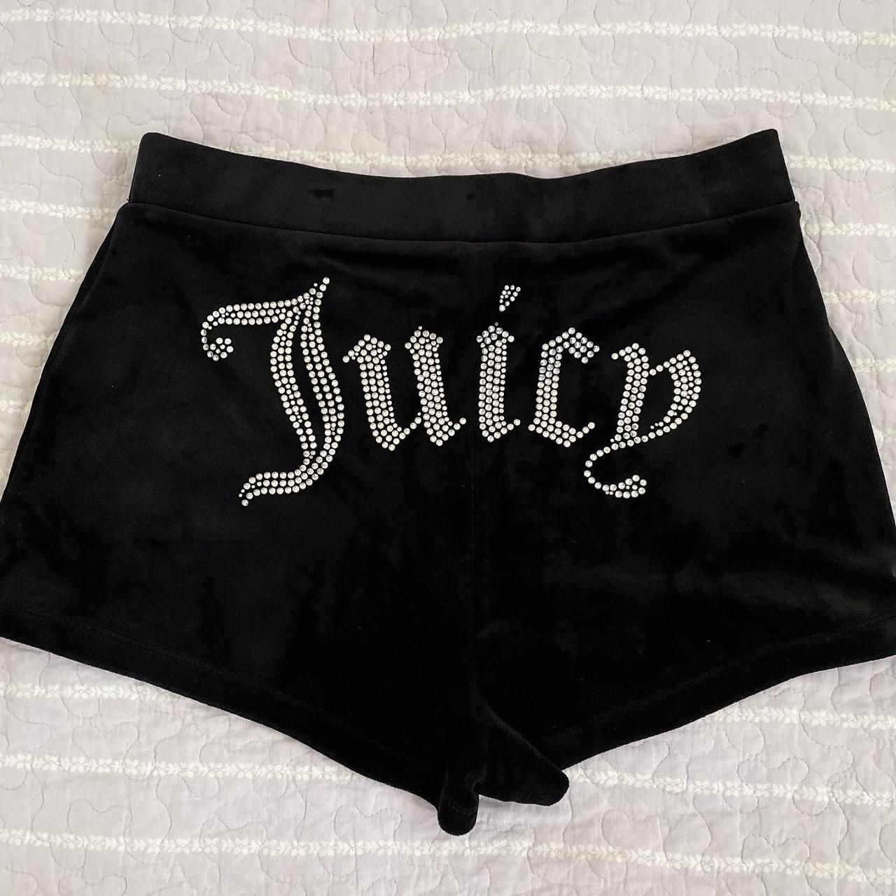 Velour Juicy Couture shorts. From Urban Outfitters.... - Depop