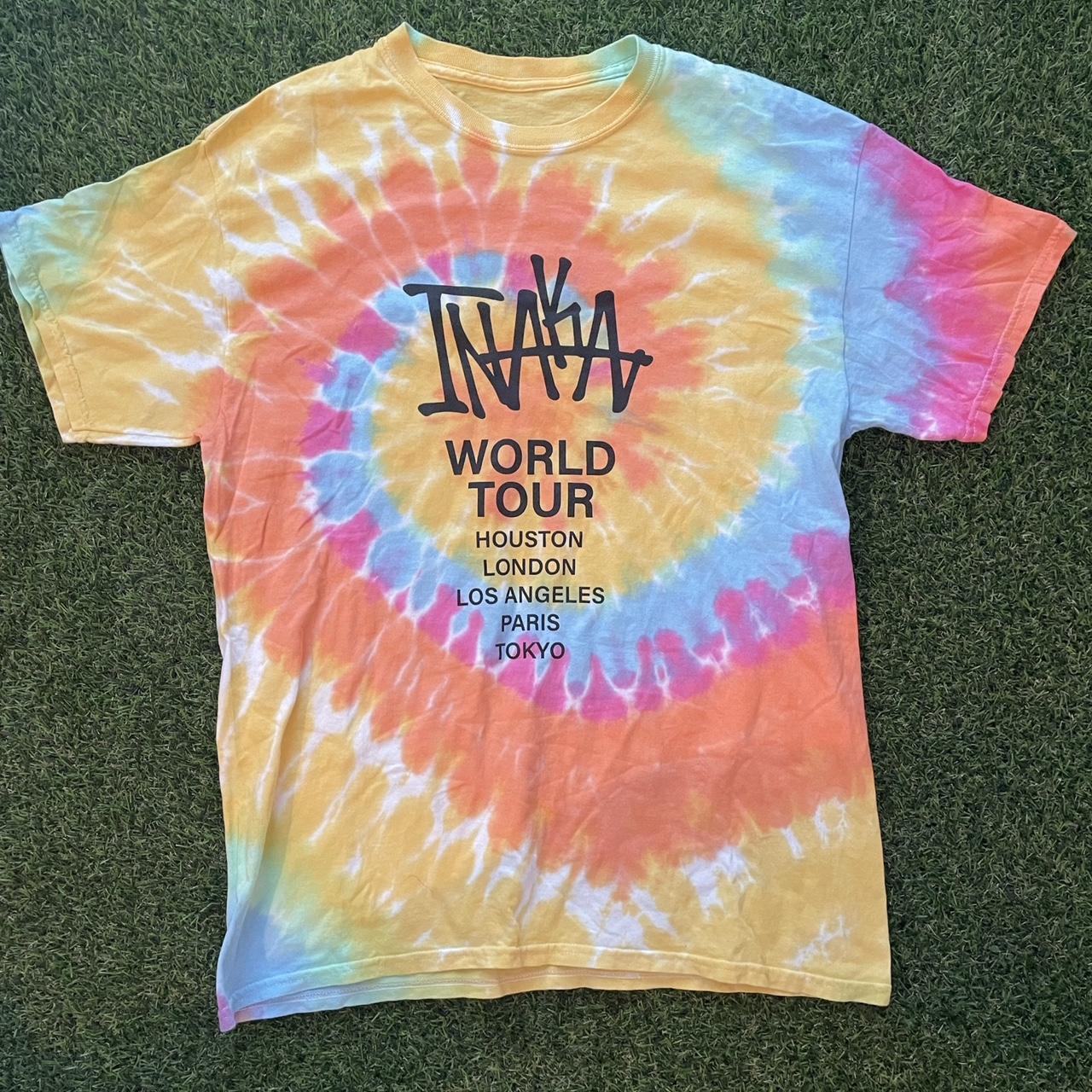 Inaka Power World Tour Tee L - Depop