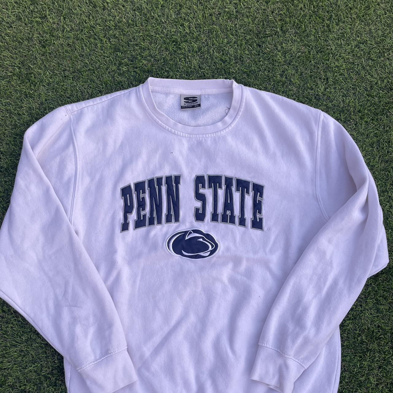 Vintage embroidered Penn state crew neck - Depop