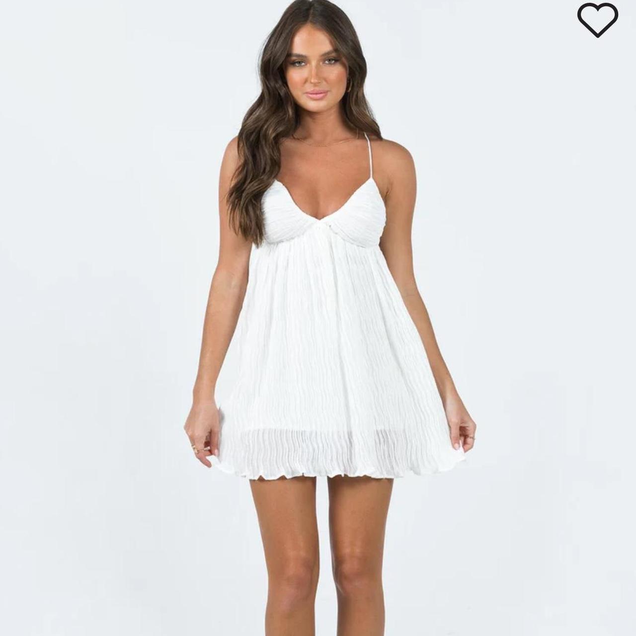 Princess Polly White Mini Dress Originally Depop