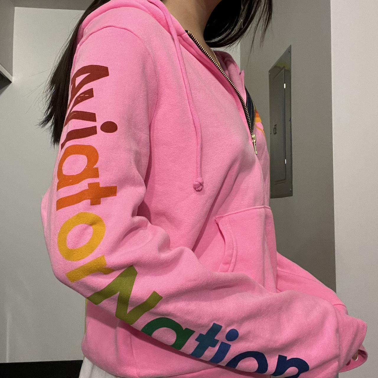 pink Aviator Nation jacket New with tag/never worn - Depop