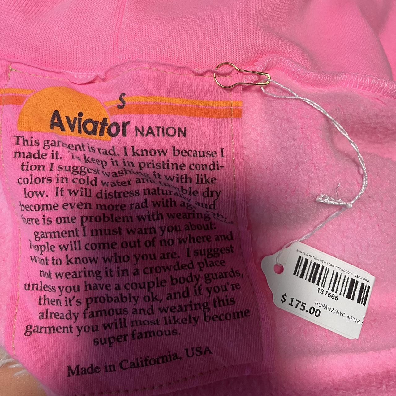 pink Aviator Nation jacket New with tag/never worn - Depop