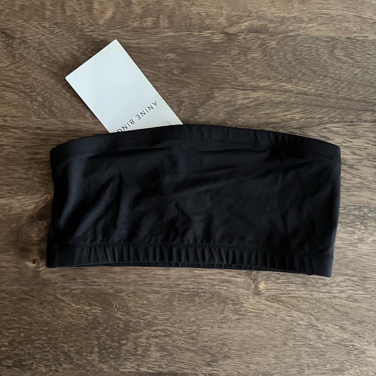 ANINE BING Women's Black Bra | Depop