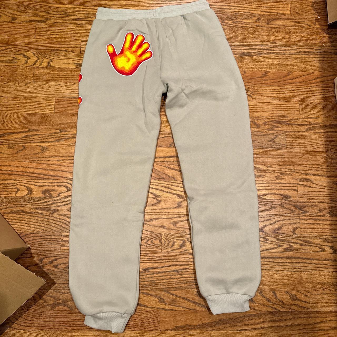 Emrzzz Thermal handprint Sweatpants BRAND... - Depop