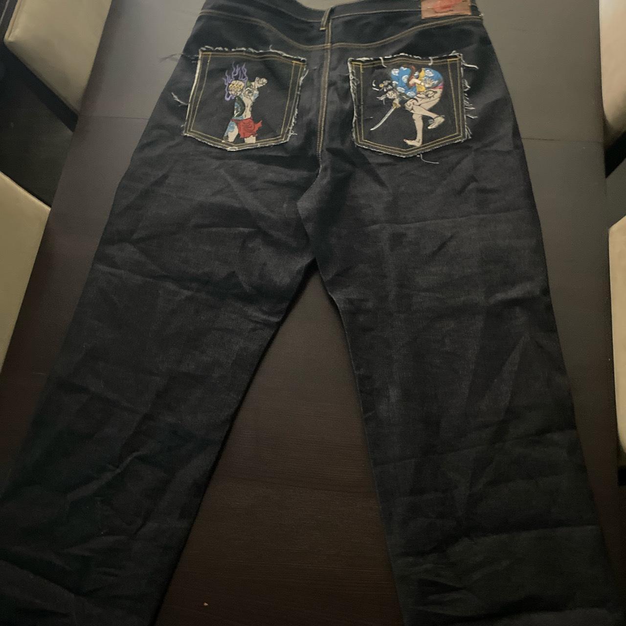 Rmc pants jnco style size 42 barely has any flaws... - Depop