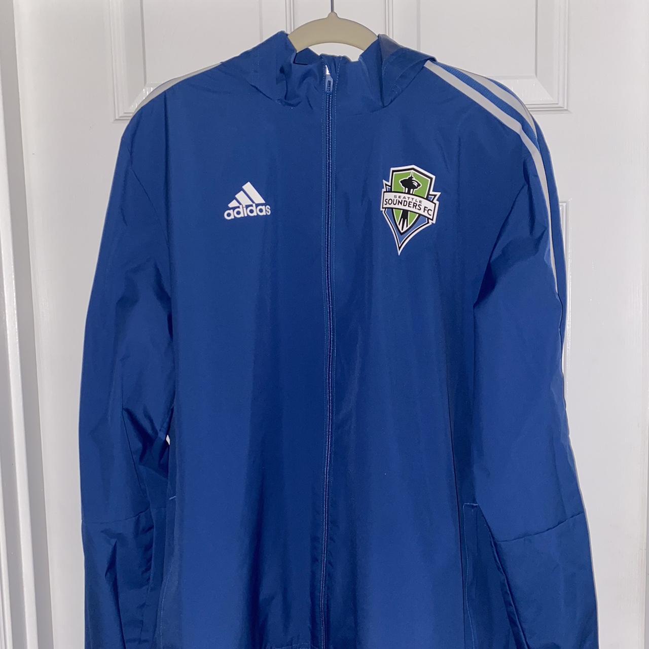 New Seattle Sounders Training Jacket Size... - Depop