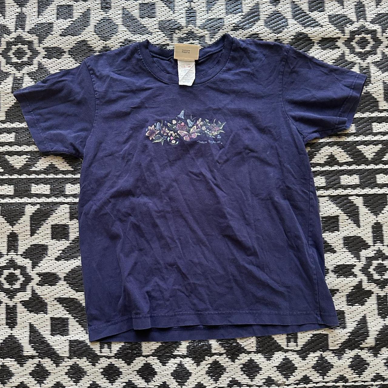 Women’s cropped t shirt vintage 90s - Depop