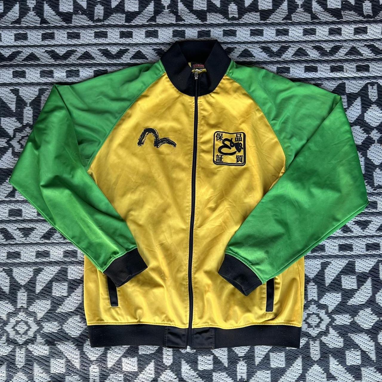 Evisu vintage 90s jacket - Depop