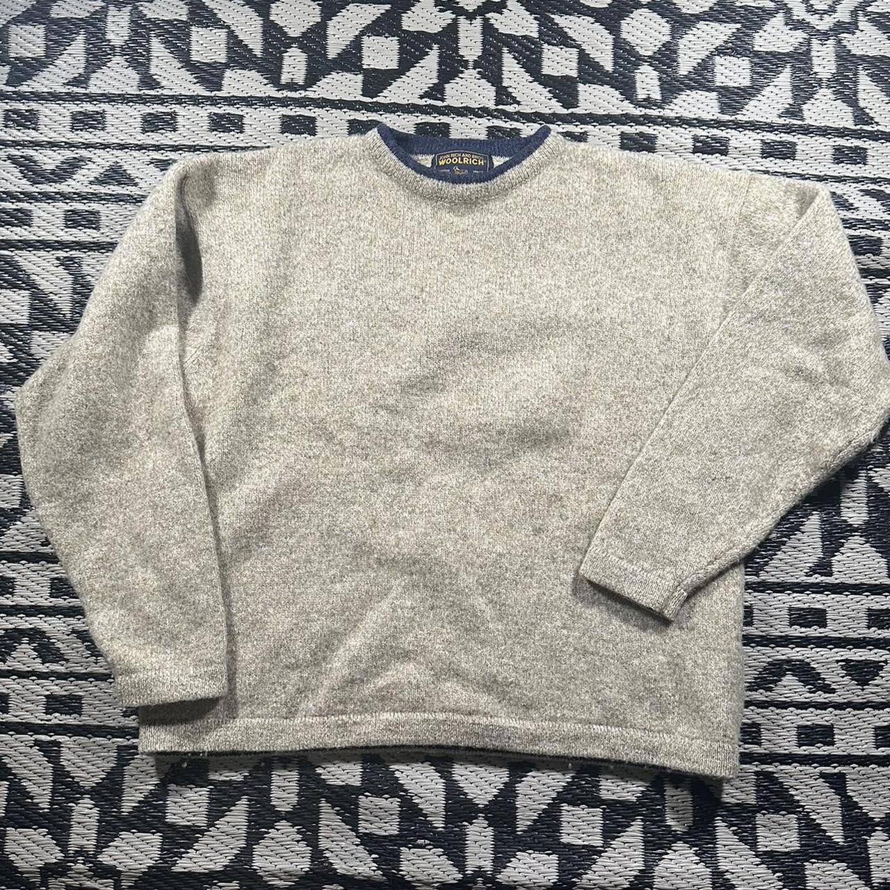 Vintage 90s woolrich sweater - Depop